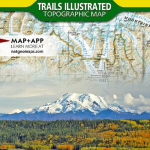 Wrangell-St. Elias National Park and Preserve Map (National Geographic Trails Illustrated Map, 249)