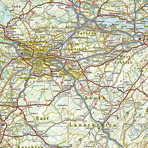 Scotland Map (National Geographic Adventure Map, 3326)