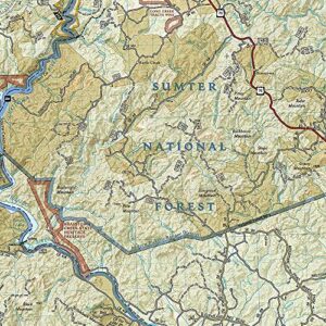 Brasstown Bald, Chattooga River Map [Chattahoochee and Sumter National Forests] (National Geographic Trails Illustrated Map, 778)