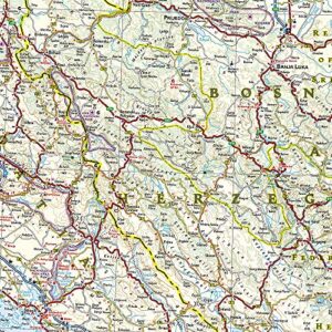 Western Balkans Map (National Geographic Adventure Map, 3327)