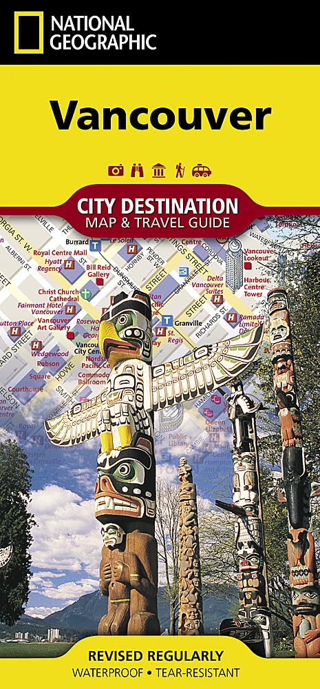 Vancouver Map (National Geographic Destination City Map)