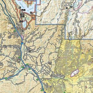 Angeles National Forest Map (National Geographic Trails Illustrated Map, 811)