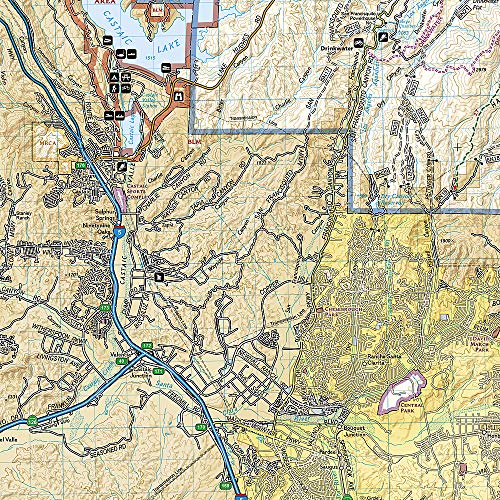 Angeles National Forest Map (National Geographic Trails Illustrated Map, 811)