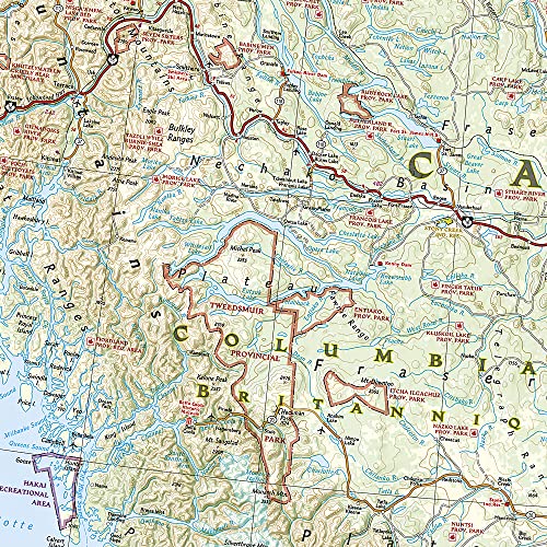 Canada West Map (National Geographic Adventure Map, 3113)