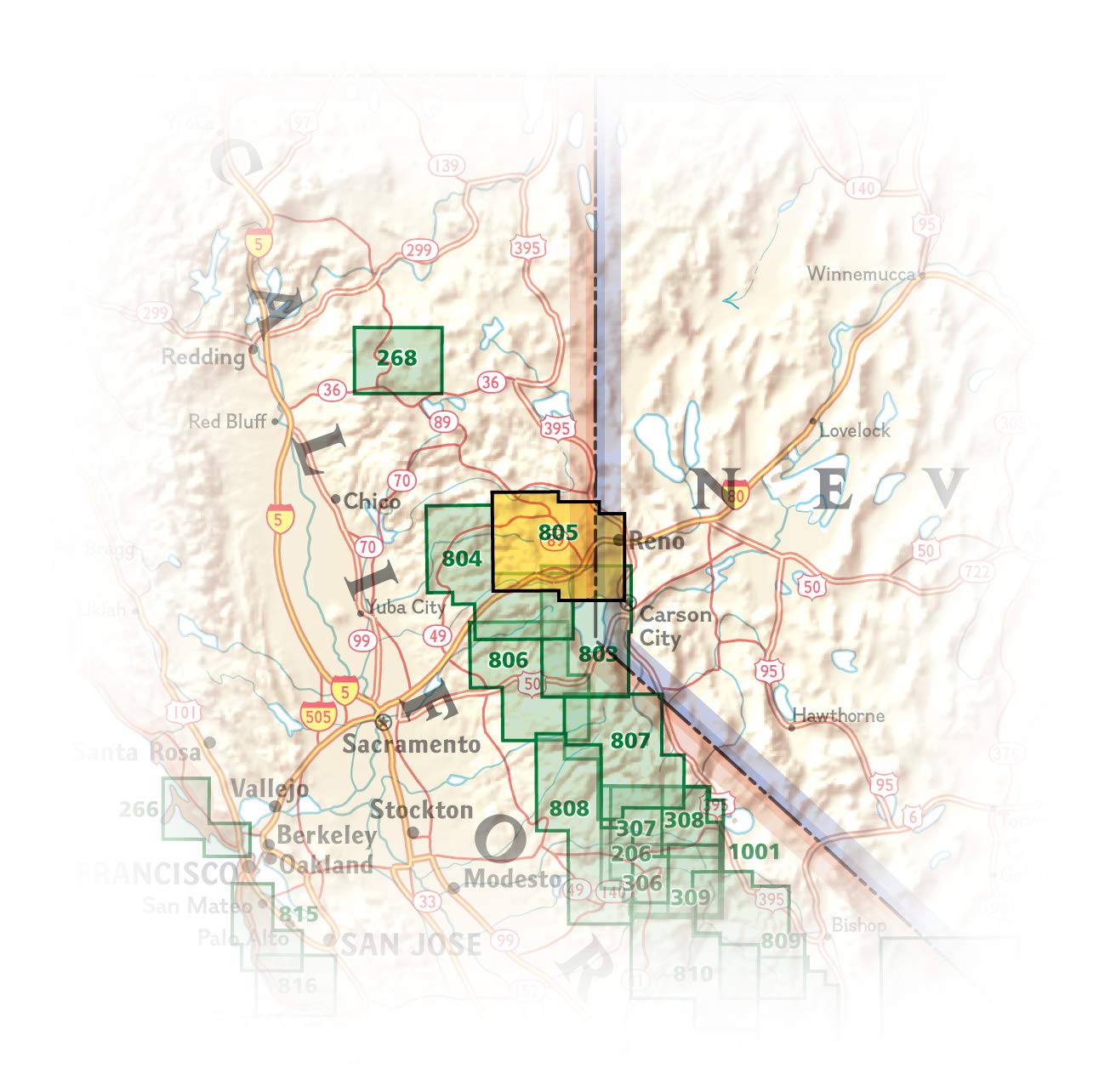 Tahoe National Forest East Map [Sierra Buttes, Donner Pass] (National Geographic Trails Illustrated Map, 805)