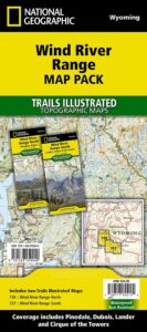 wind river range [map pack bundle] (national geographic trails illustrated map)