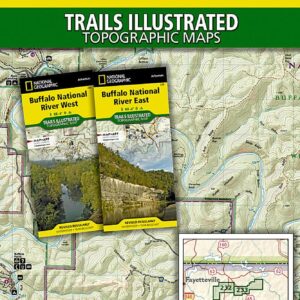 Buffalo National River [Map Pack Bundle] (National Geographic Trails Illustrated Map)