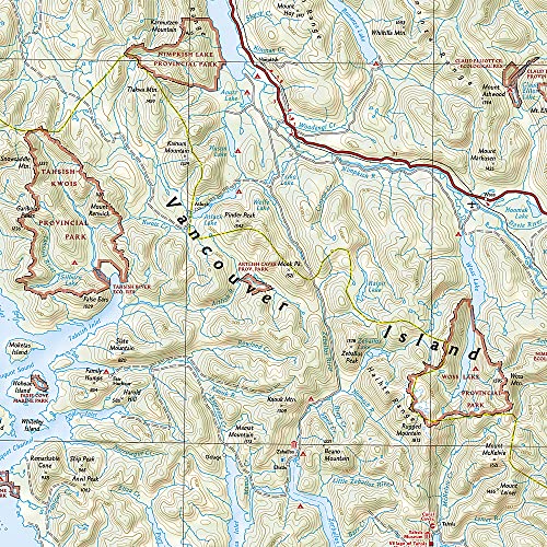 Vancouver Island Map (National Geographic Adventure Map, 3128)