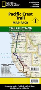 pacific crest trail [map pack bundle] (national geographic trails illustrated map)