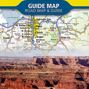 Utah Map (National Geographic Guide Map)