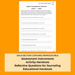 The Anger & Aggression Workbook - Reproducible Self-Assessments, Exercises & Educational Handouts (Mental Health & Life Skills Workbook Series)