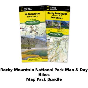 Rocky Mountain Day Hikes and National Park Map [Map Pack Bundle] (National Geographic Trails Illustrated Map)