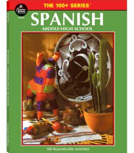 carson dellosa skills for success: grades k-5 elementary spanish workbook, alphabet, numbers, sight words, and other spanish vocabulary with ... or classroom curriculum (volume 18)