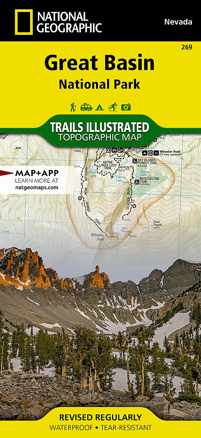 Great Basin National Park (National Geographic Trails Illustrated Map, 269)