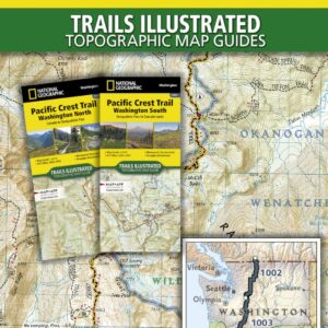 Pacific Crest Trail: Washington [Map Pack Bundle] (National Geographic Trails Illustrated Map)