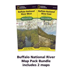 Buffalo National River [Map Pack Bundle] (National Geographic Trails Illustrated Map)