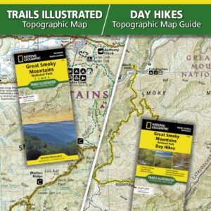 Great Smoky Mountains Day Hikes and National Park Map [Map Pack Bundle] (National Geographic Trails Illustrated Map)