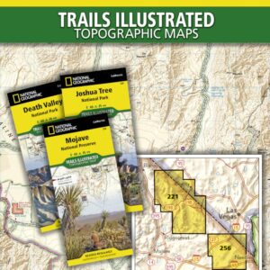 California Desert National Parks [Map Pack Bundle] (National Geographic Trails Illustrated Map)