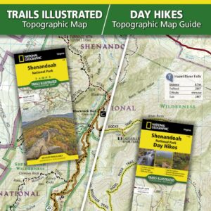 Shenandoah Day Hikes and National Park Map [Map Pack Bundle] (National Geographic Trails Illustrated Map)