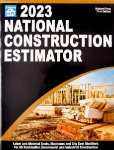 2023 national construction estimator