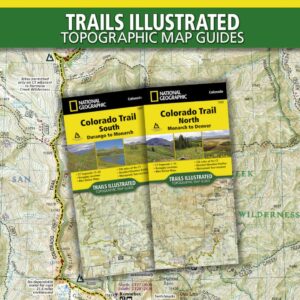 Colorado Trail [Map Pack Bundle] (National Geographic Trails Illustrated Map)