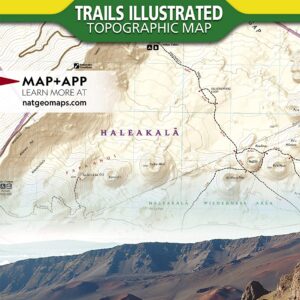 Haleakala National Park Map (National Geographic Trails Illustrated Map, 227)