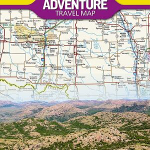 United States, Texas and Oklahoma Map (National Geographic Adventure Map, 3123)