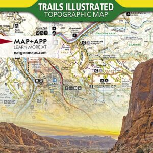 Moab Greater Region Map (National Geographic Trails Illustrated Map, 505)