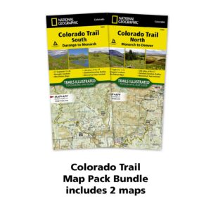 Colorado Trail [Map Pack Bundle] (National Geographic Trails Illustrated Map)