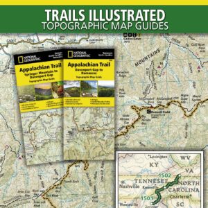 Appalachian Trail: Georgia, North Carolina, Tennessee [Map Pack Bundle] (National Geographic Trails Illustrated Map)