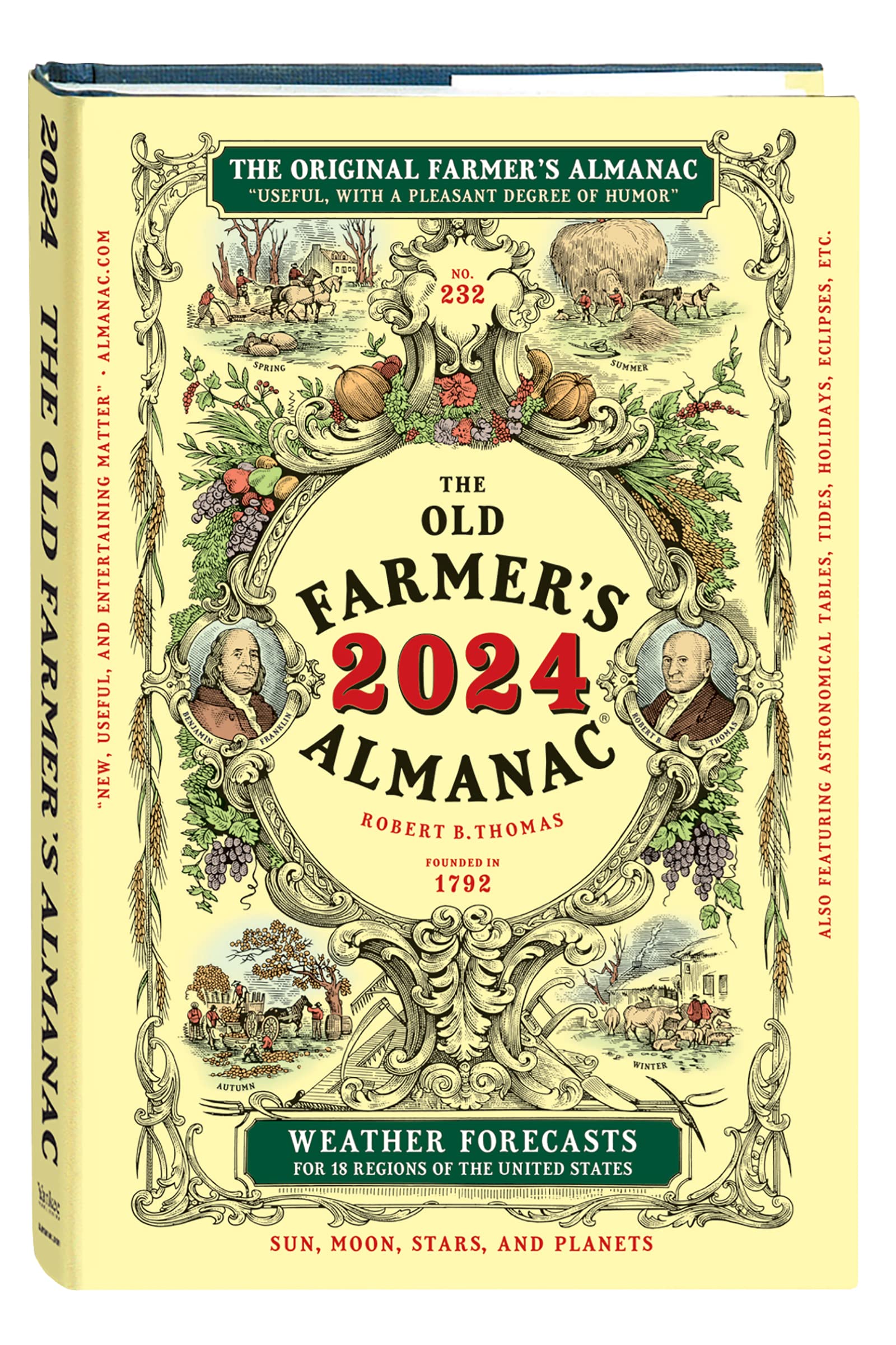 The 2024 Old Farmer’s Almanac (Old Farmer's Almanac, 232)