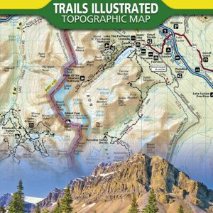 Banff North Map [Banff and Yoho National Parks] (National Geographic Trails Illustrated Map, 901)