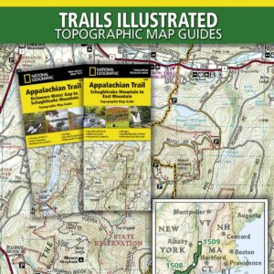 Appalachian Trail: New Jersey, New York, Connecticut, Massachusetts [Map Pack Bundle] (National Geographic Trails Illustrated Map)