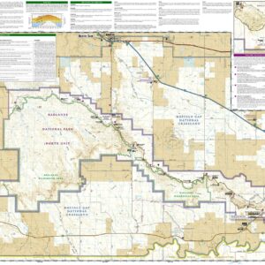 Badlands National Park: South Dakota, USA Outdoor Recreation Map (National Geographic Maps: Trails I