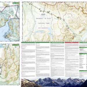 Wrangell-St. Elias National Park and Preserve Map (National Geographic Trails Illustrated Map, 249)