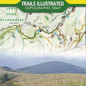 Mount Rogers High Country Map [Grayson Highlands State Park] (National Geographic Trails Illustrated Map, 318)