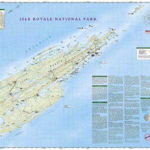 Isle Royale National Park Map (National Geographic Trails Illustrated Map, 240)