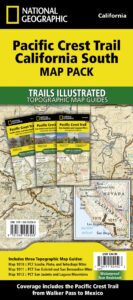 pacific crest trail: california south [map pack bundle] (national geographic trails illustrated map)