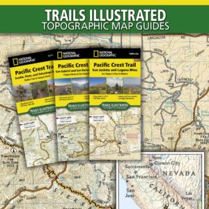 Pacific Crest Trail: California South [Map Pack Bundle] (National Geographic Trails Illustrated Map)