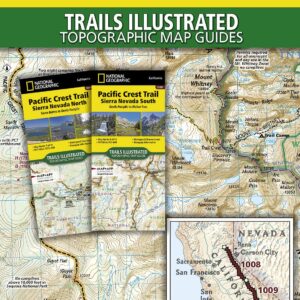 Pacific Crest Trail: California Sierra Nevada [Map Pack Bundle] (National Geographic Trails Illustrated Map)