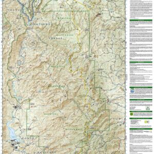 Mazatzal and Pine Mountain Wilderness Areas Map [Coconino, Prescott, and Tonto National Forests] (National Geographic Trails Illustrated Map, 850)