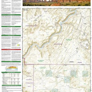 Needles District: Canyonlands National Park Map (National Geographic Trails Illustrated Map, 311)