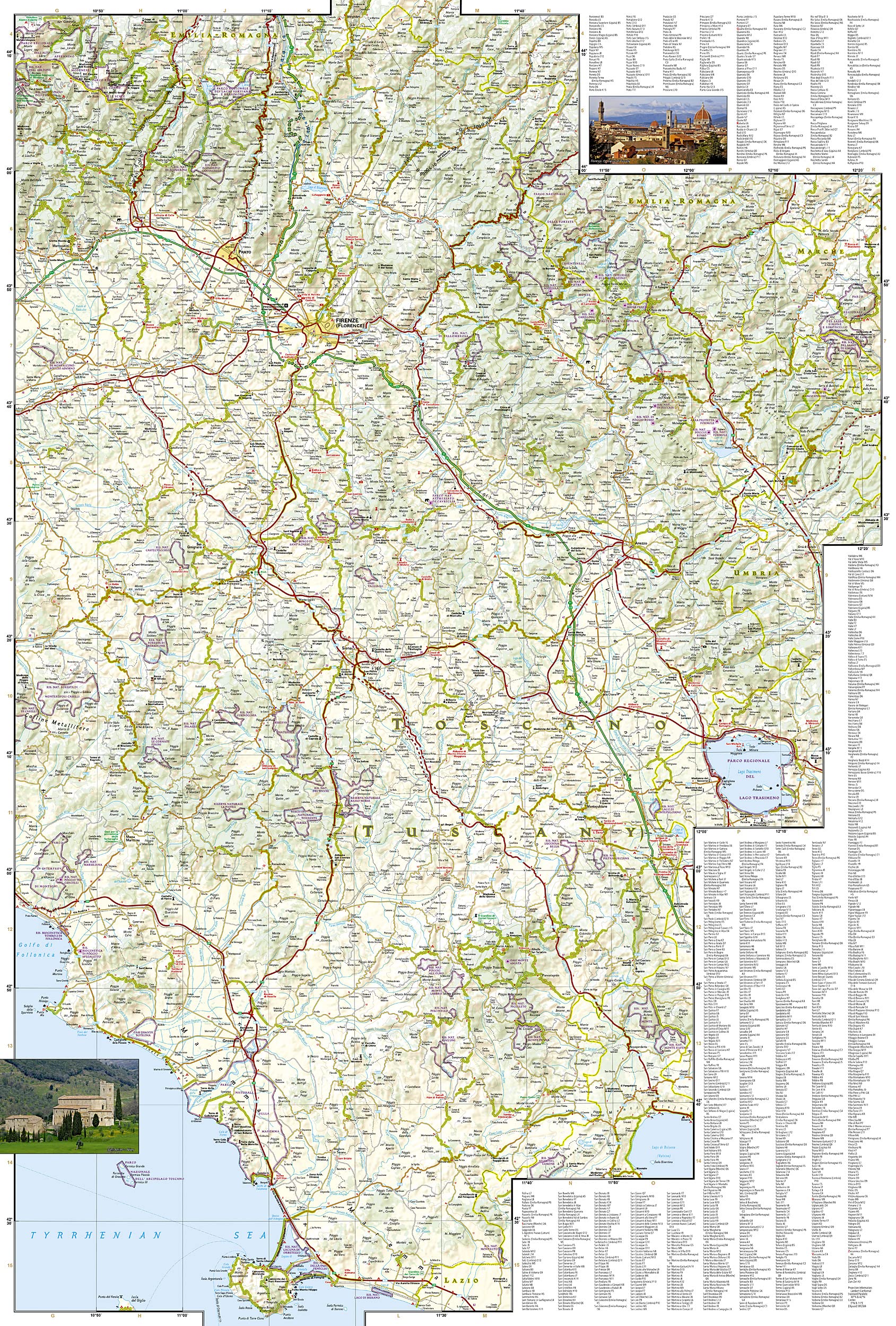 Tuscany Map [Italy] (National Geographic Adventure Map, 3305)