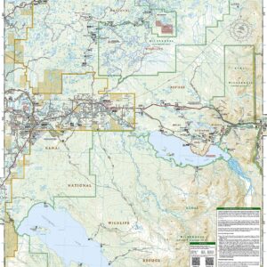 Kenai National Wildlife Refuge Map [Chugach National Forest] (National Geographic Trails Illustrated Map, 760)