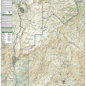 Mazatzal and Pine Mountain Wilderness Areas Map [Coconino, Prescott, and Tonto National Forests] (National Geographic Trails Illustrated Map, 850)