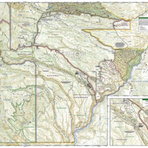 Bandelier National Monument Map (National Geographic Trails Illustrated Map, 209)