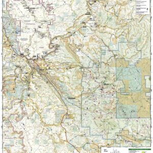 Moab Greater Region Map (National Geographic Trails Illustrated Map, 505)