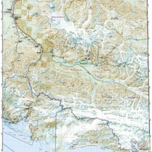 Wrangell-St. Elias National Park and Preserve Map (National Geographic Trails Illustrated Map, 249)