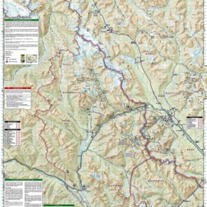 Banff North Map [Banff and Yoho National Parks] (National Geographic Trails Illustrated Map, 901)