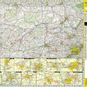 Pennsylvania Map (National Geographic Guide Map)